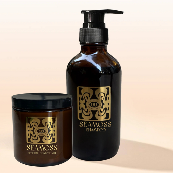 **NEW SEAMOSS HAIR GROWTH BUNDLE shampoo x Conditioner – Bounty & Full